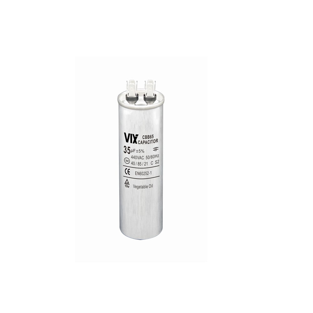 Capacitor Permanente 35 MF Vix - 440v | Friopeças